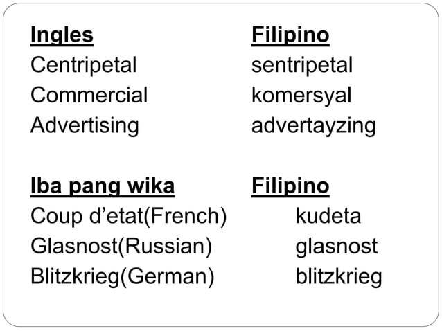 Ortograpiyang filipino | PPTX