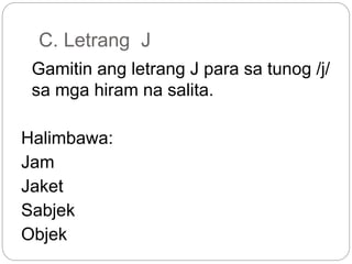 Ortograpiyang filipino | PPTX