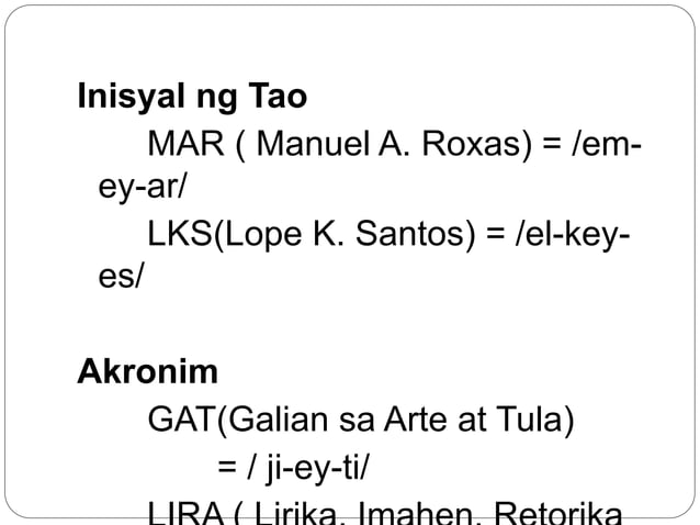 Ortograpiyang filipino | PPTX