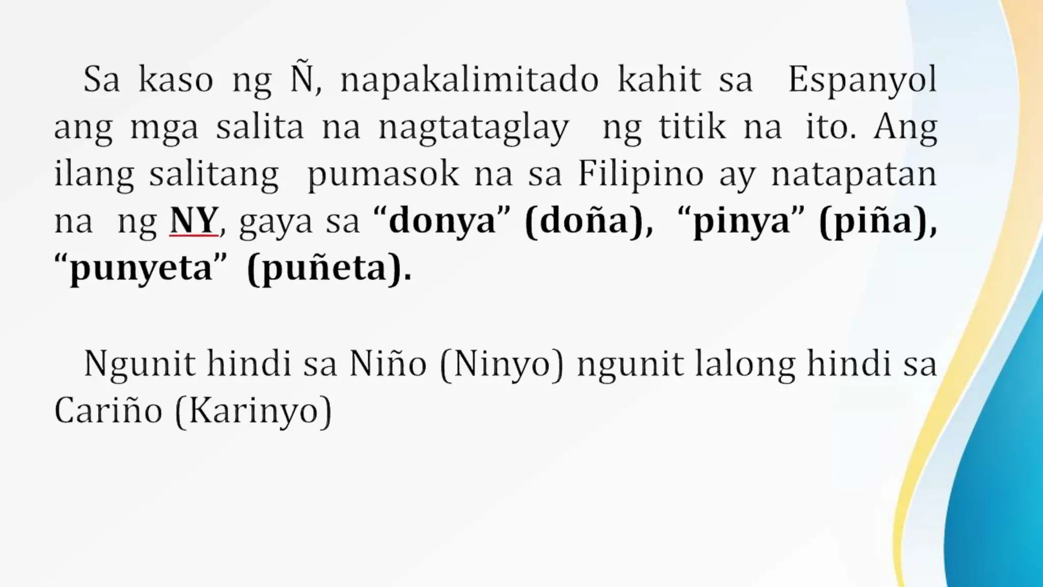 Ortograpiyang Aralin sa Filipino mga aralin | PPTX