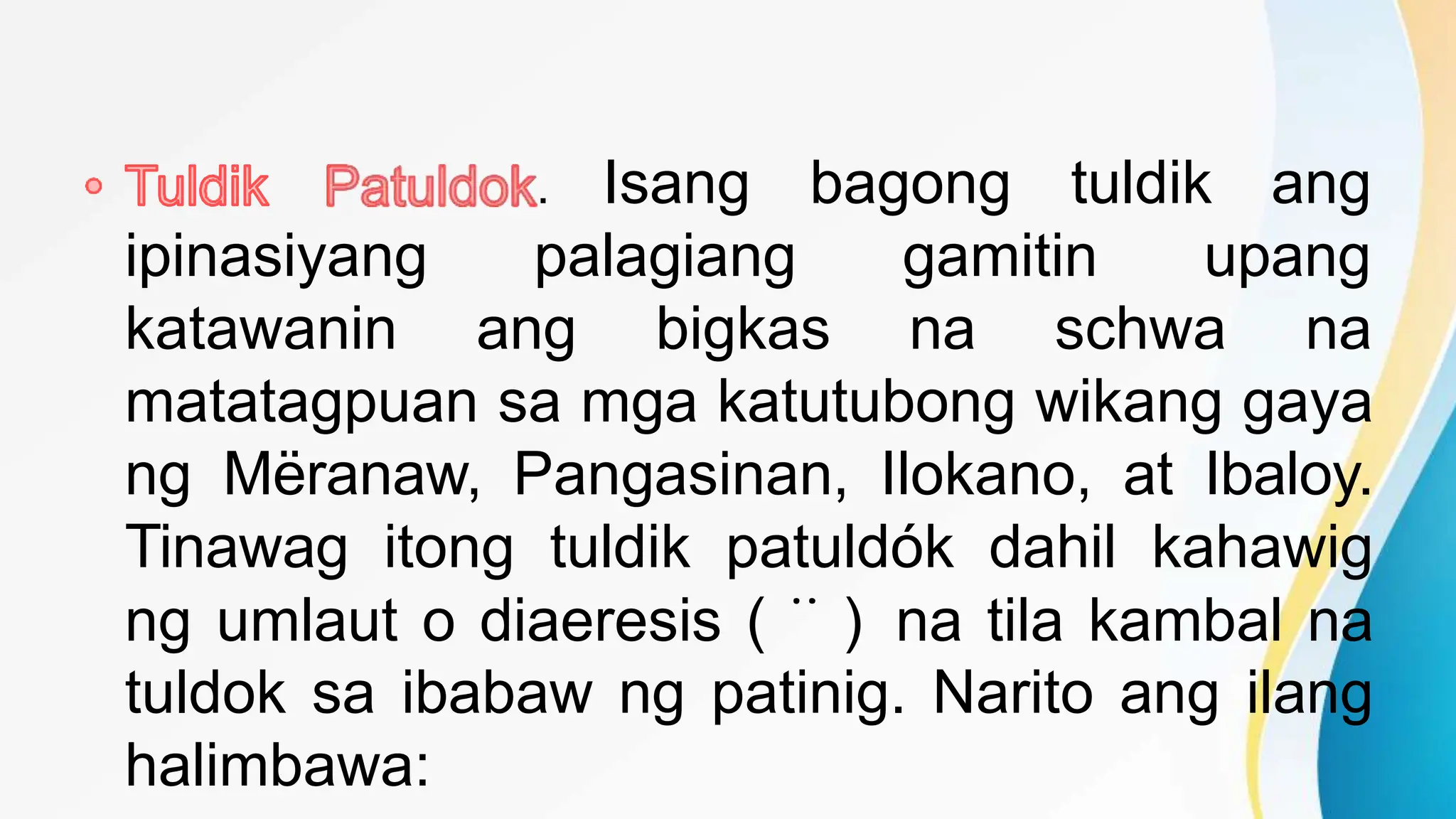 Ortograpiyang Aralin sa Filipino mga aralin | PPTX