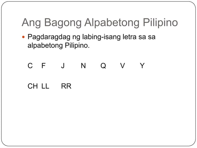 Ortograpiyang pilipino | PPTX