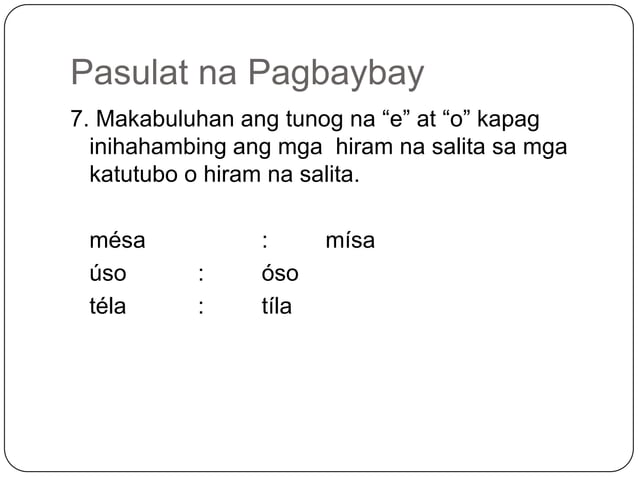 Ortograpiyang pilipino | PPTX