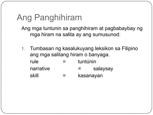 Ortograpiyang pilipino | PPTX