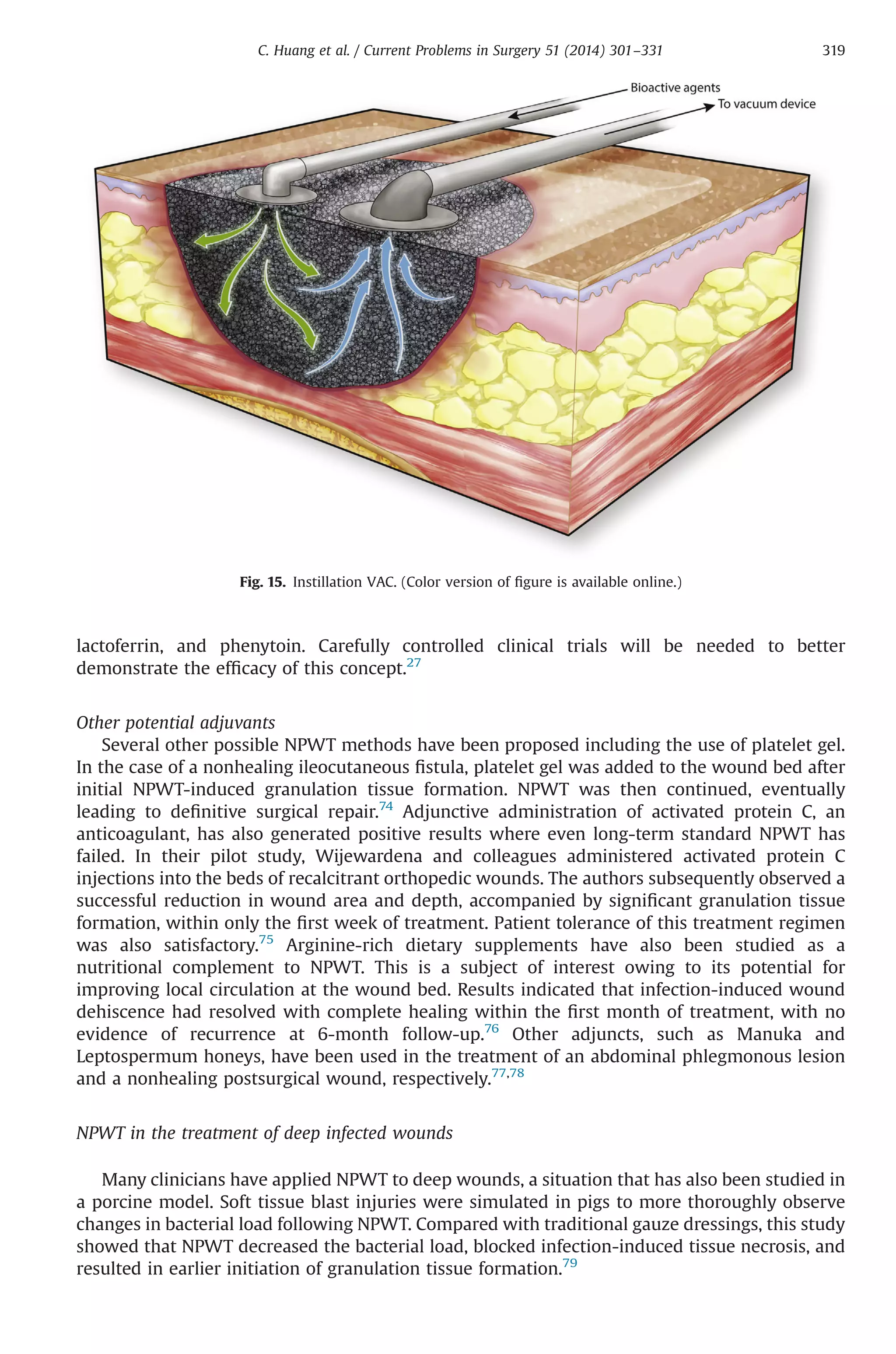 effect of negative pressure wound therapy on wound healing | PDF