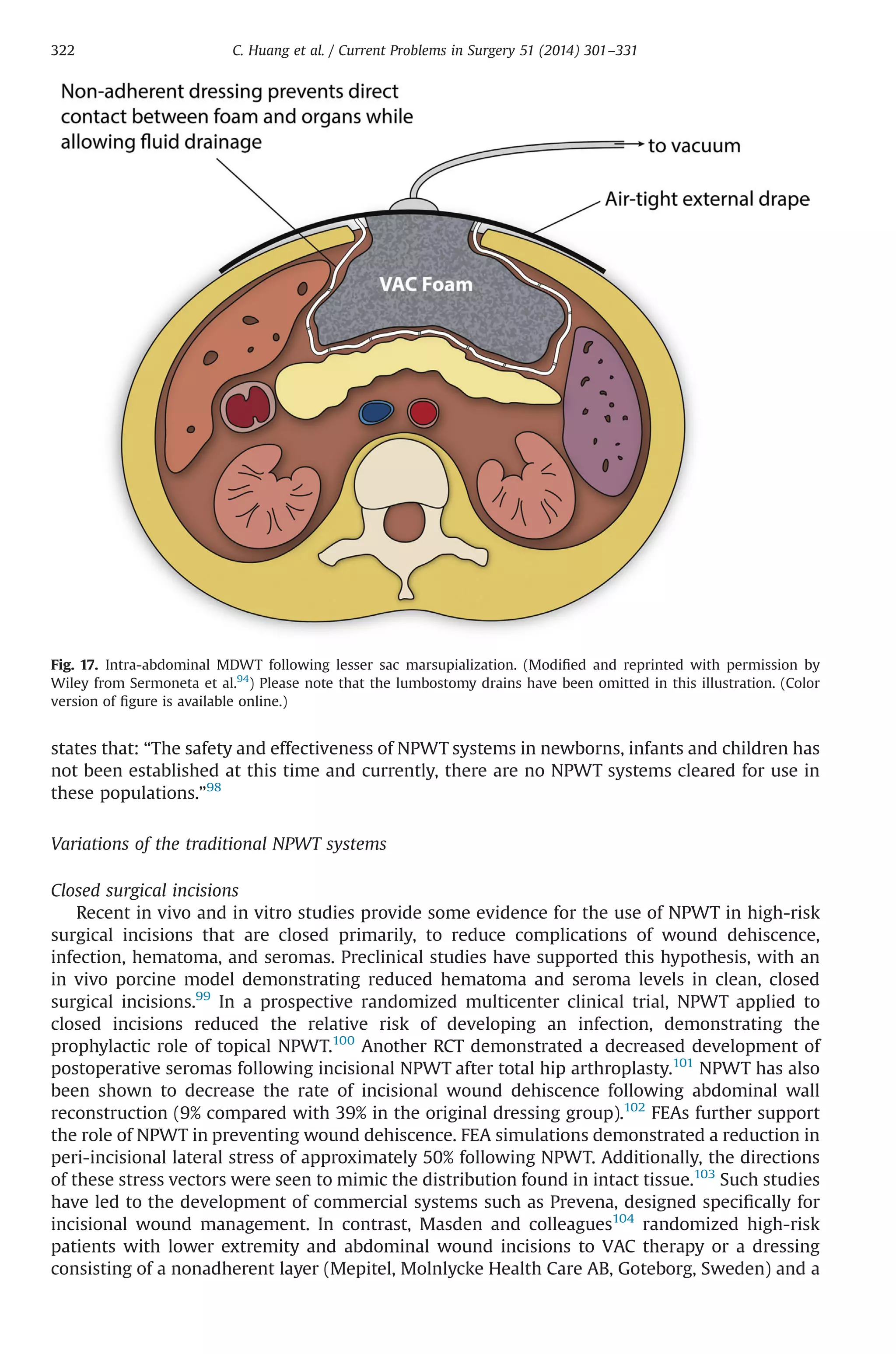 effect of negative pressure wound therapy on wound healing | PDF