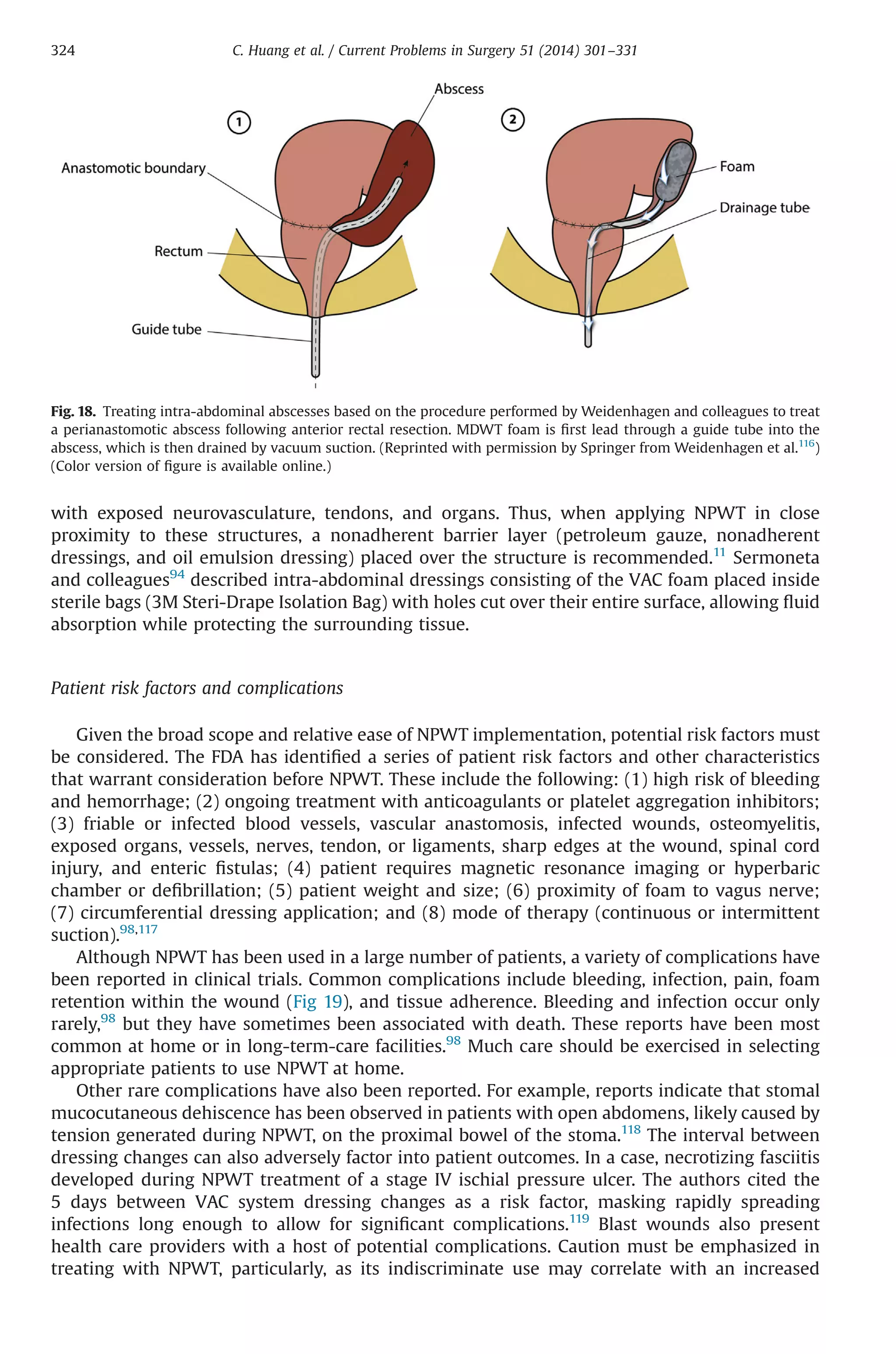 effect of negative pressure wound therapy on wound healing | PDF