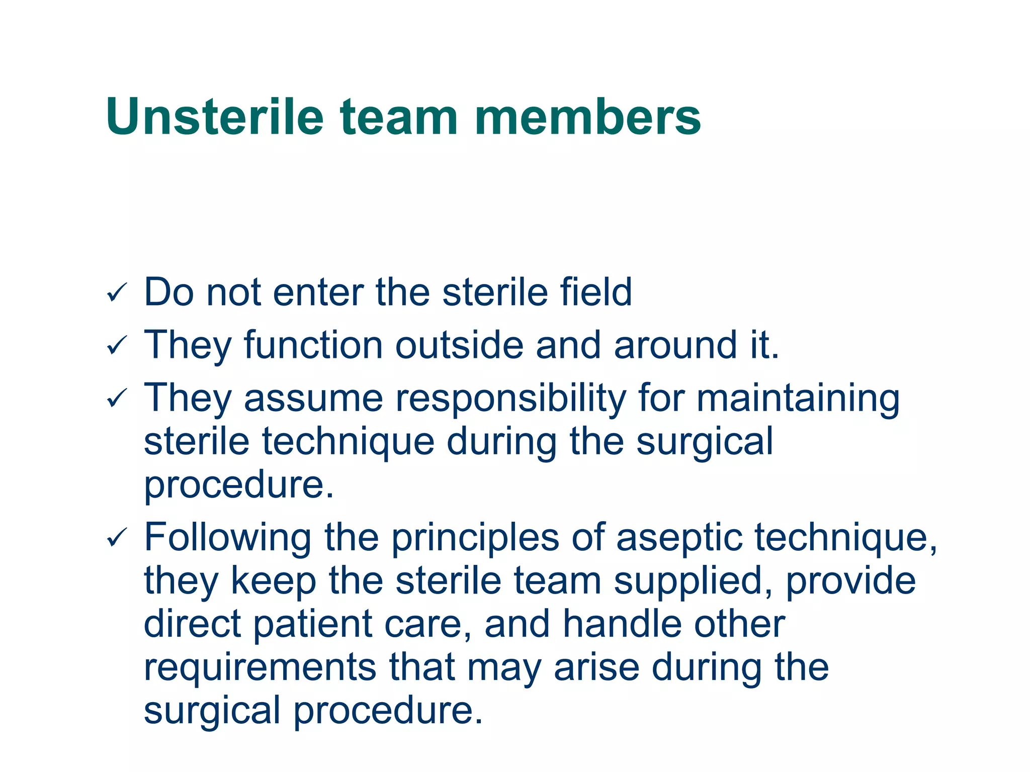 Operation room techniques | PPT