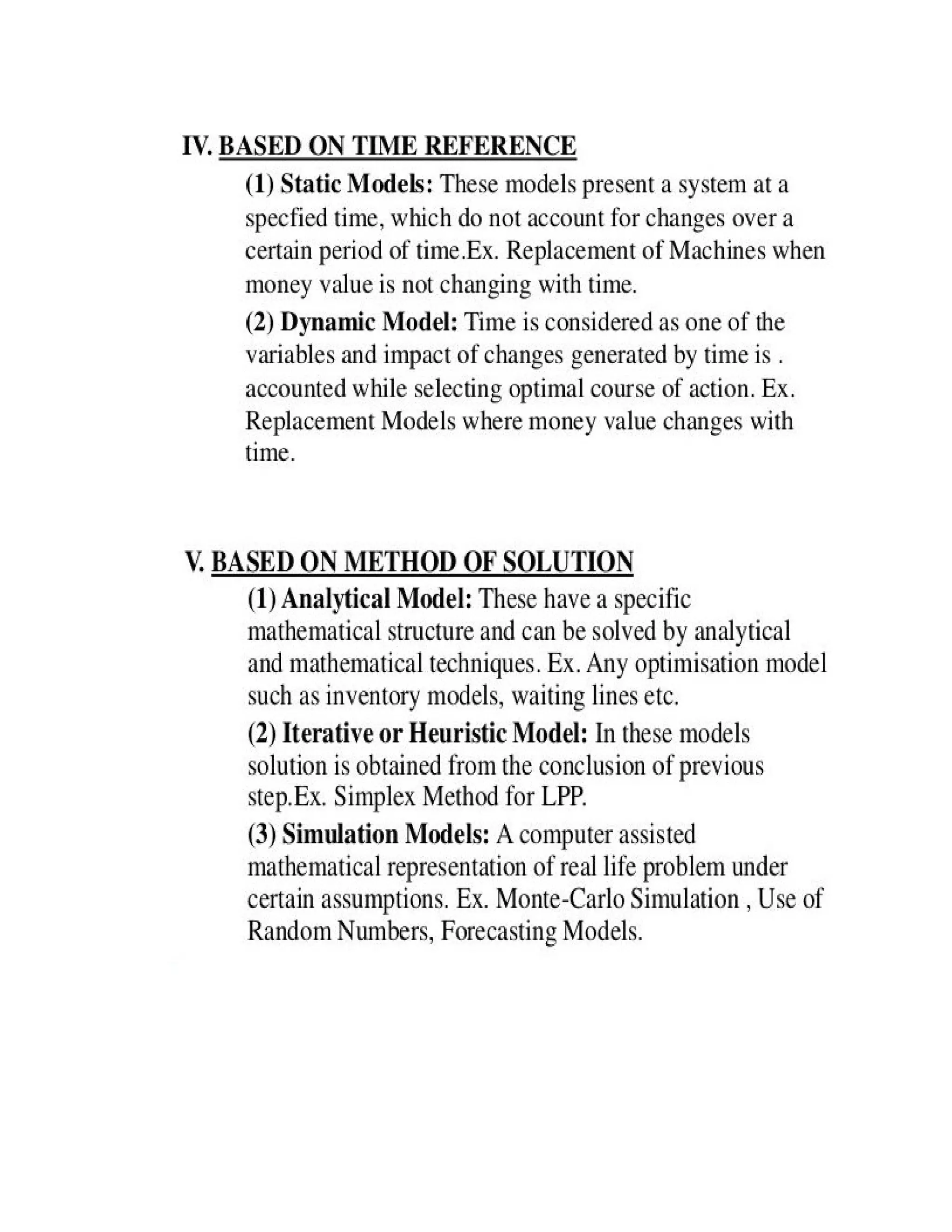 BASIC CONCEPTS OF OPERATIONS RESEARCH | PDF