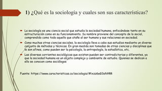 SOCIOOGIA | PPTX