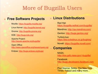 Introduction to Bug and Bugzilla | PPTX