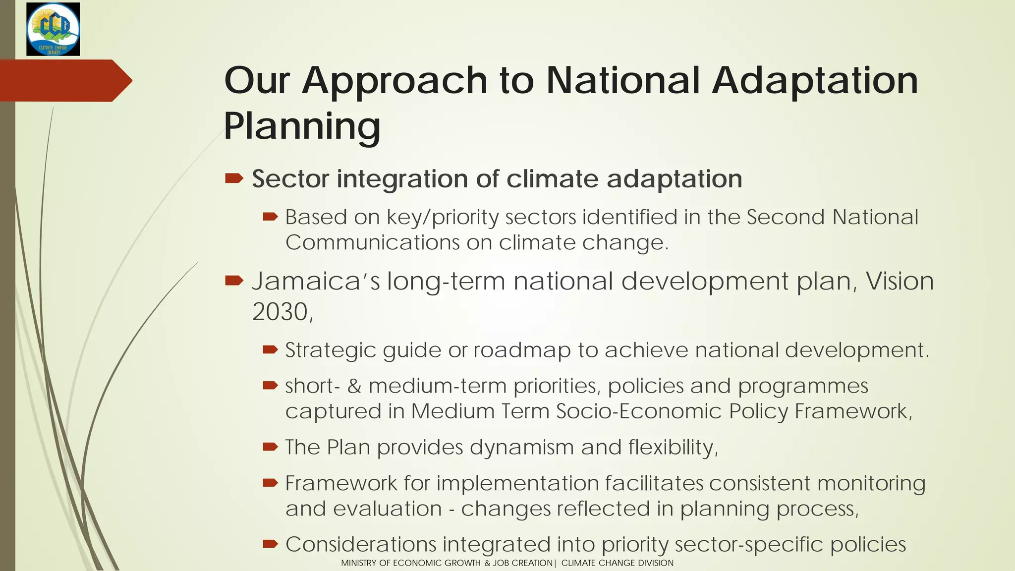 Introduction to National Adaptation Planning in Jamaica | PDF