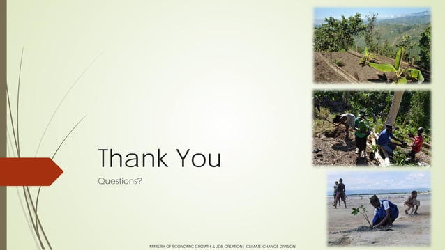 Introduction to National Adaptation Planning in Jamaica | PPT