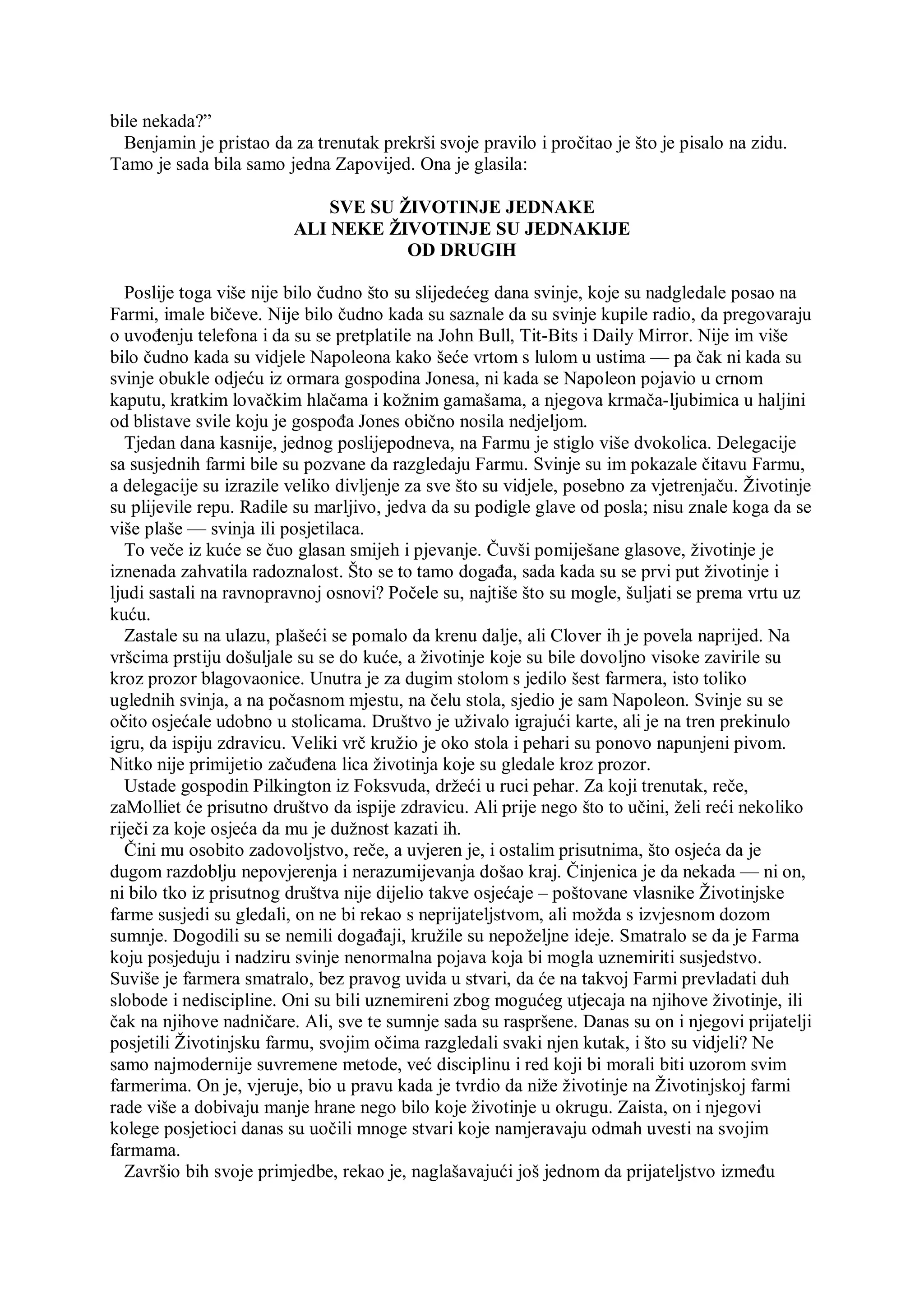 Orwell George -Životinjska farma | PDF