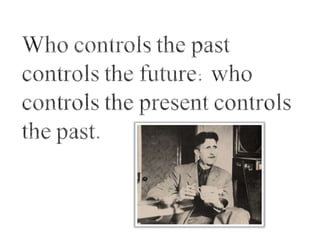 A few fine quotes from George Orwell | PPTX