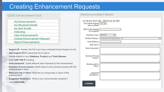 Quest Enhancement Tool Overview | PPT