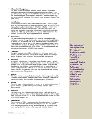 Key Issues in eDiscovery | PDF | Computing | Technology & Computing