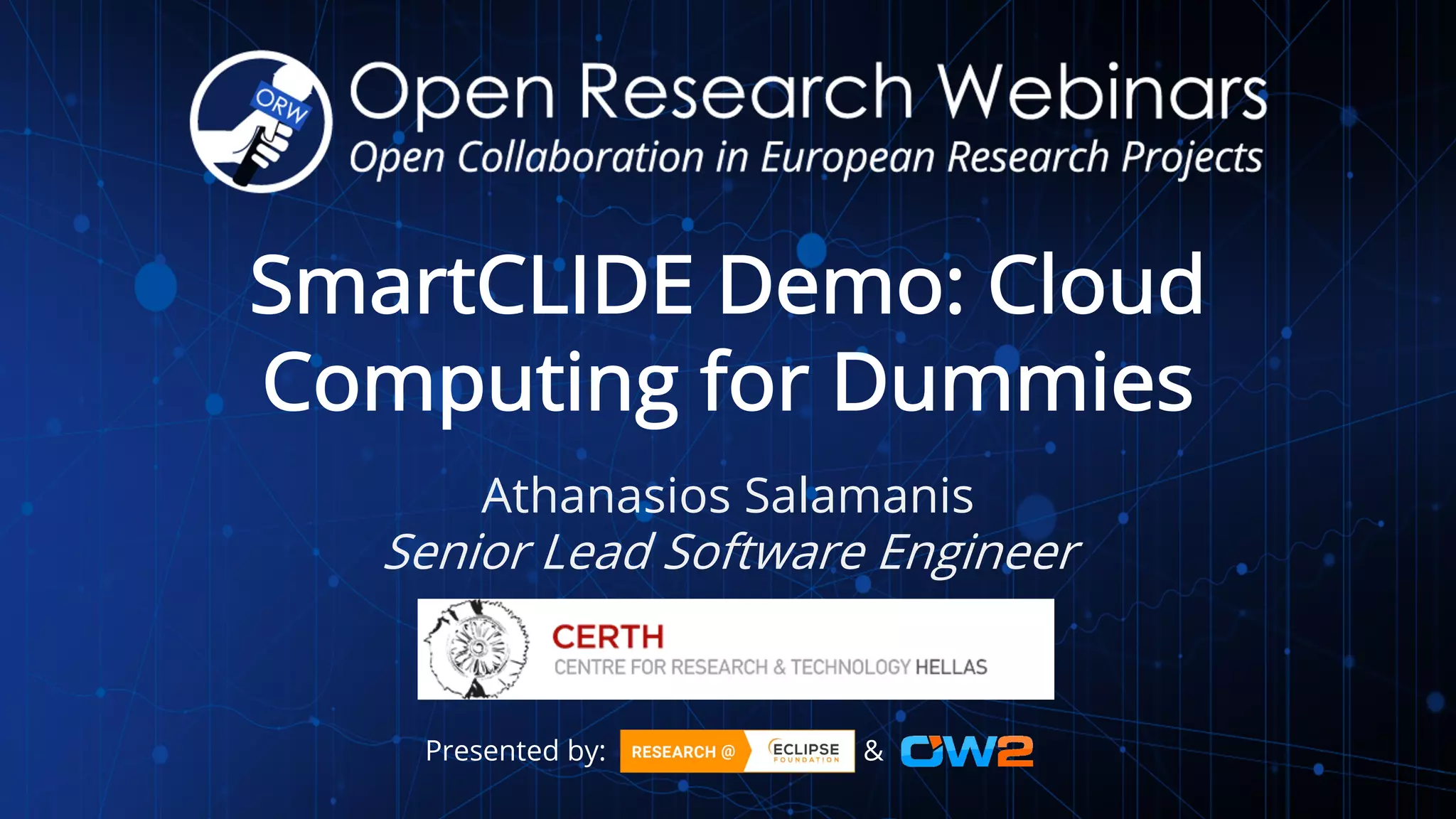SmartCLIDE Demo: Cloud Computing for Dummies | PDF