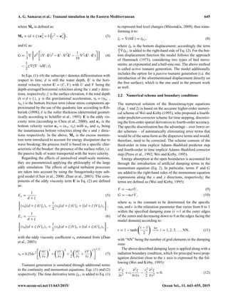 Simulation of tsunami generation, propagation and coastal inundation in ...