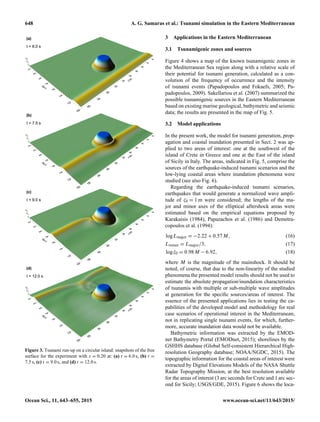 Simulation of tsunami generation, propagation and coastal inundation in ...