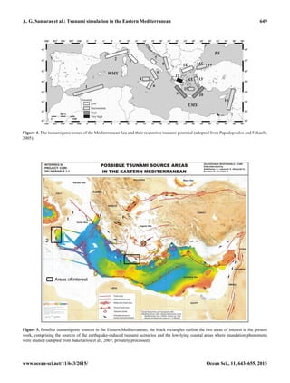 Simulation of tsunami generation, propagation and coastal inundation in ...