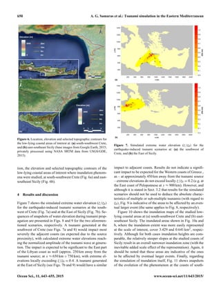 Simulation of tsunami generation, propagation and coastal inundation in ...