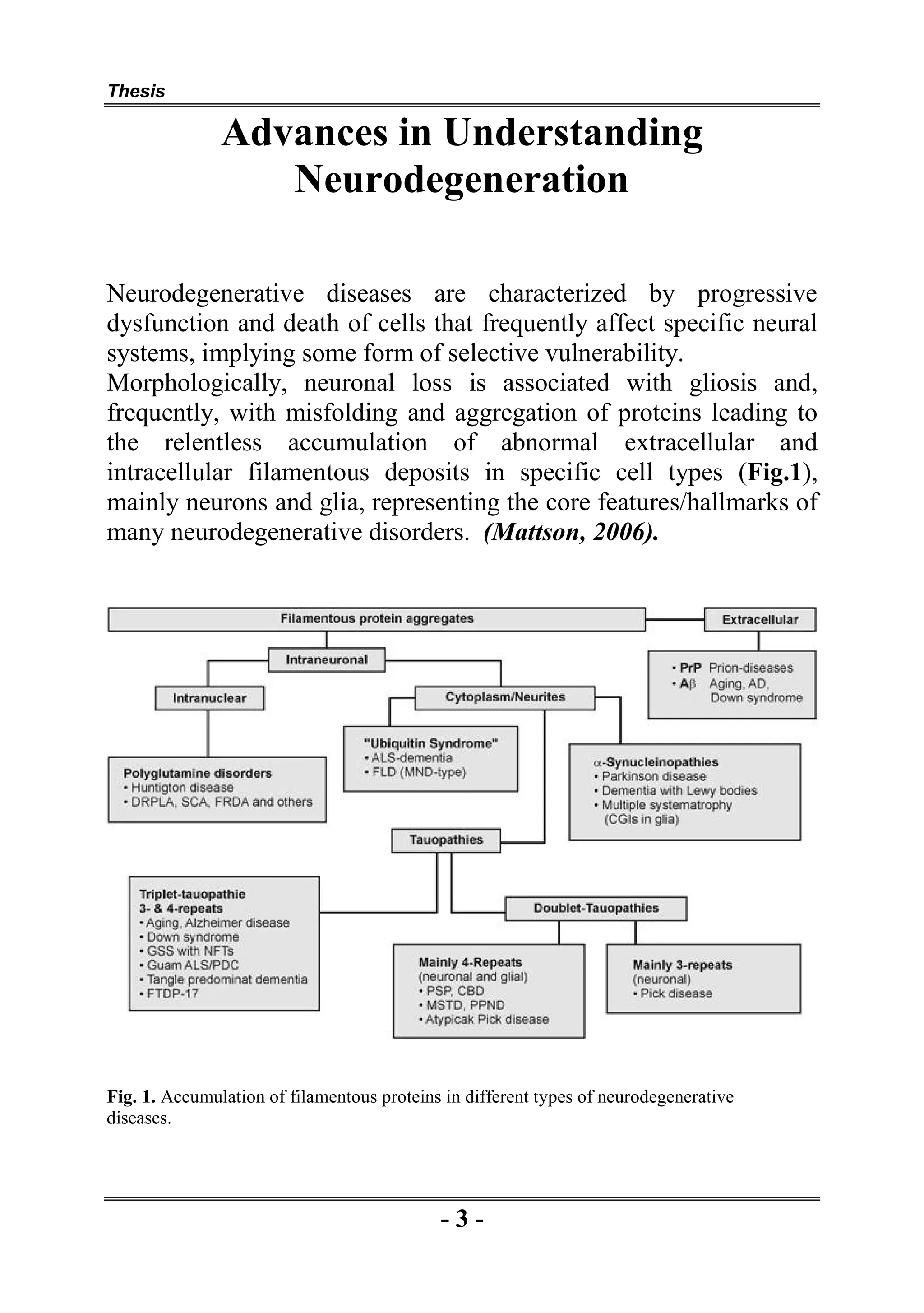 Thesis section: Role of Oxidative Stress in the pathogenesis of ...