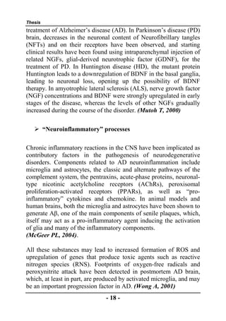 Thesis section: Role of Oxidative Stress in the pathogenesis of ...
