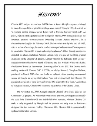 Google Chrome OS | PDF