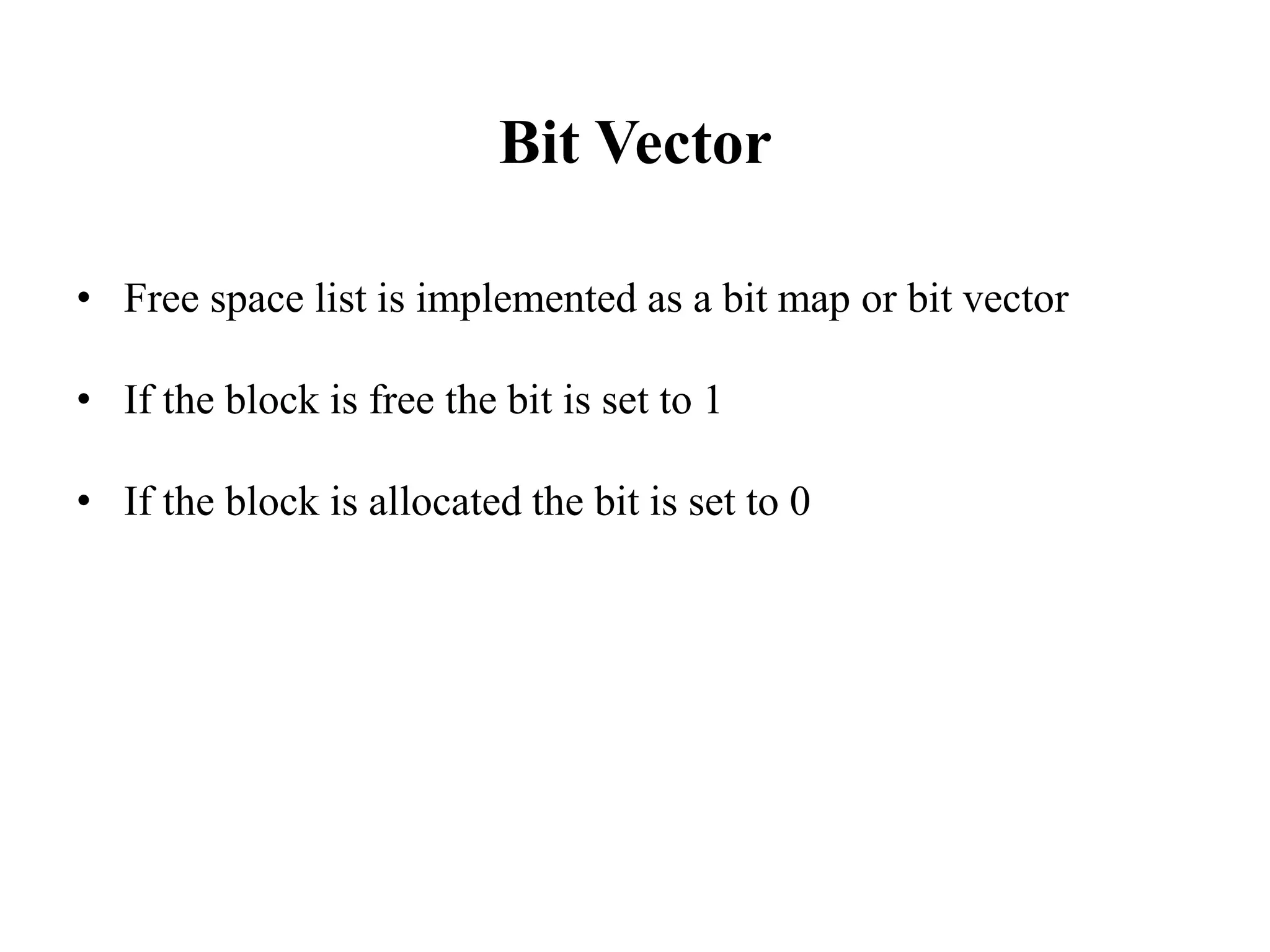 Free Space Management, Efficiency & Performance, Recovery and NFS | PPTX
