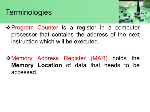 Instruction Execution Cycle | PPT