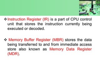 Instruction Execution Cycle | PPT