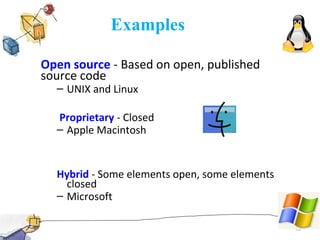 Overview of various types of operating system | PPT
