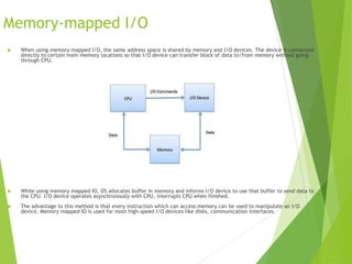 Operating System Case Study and I/O System | PPTX | Operating Systems | Computer Software and ...