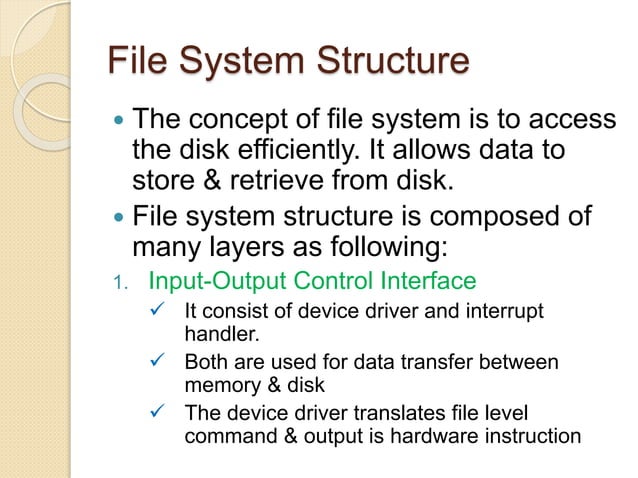 File Management in Operating System | PPTX