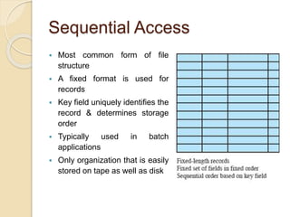 File Management in Operating System | PPTX