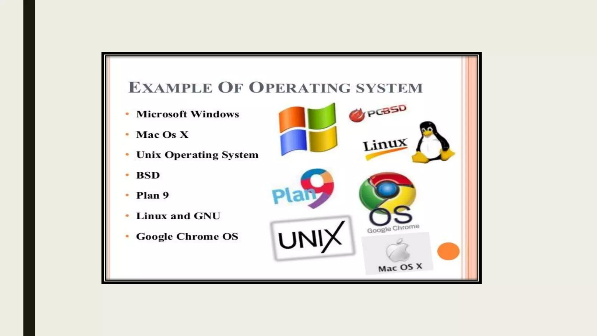 Operating system | PPTX