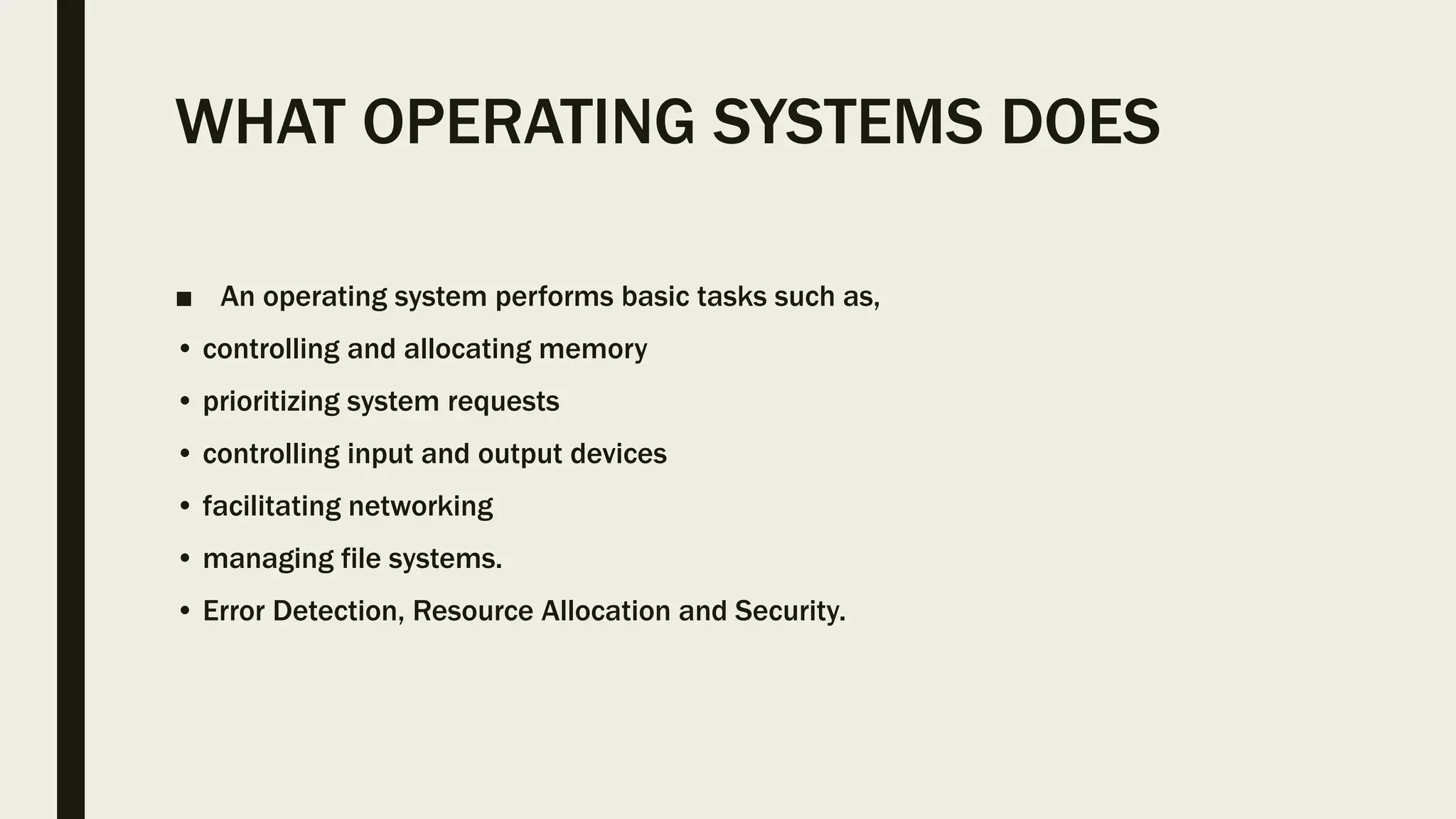 Operating system | PPT