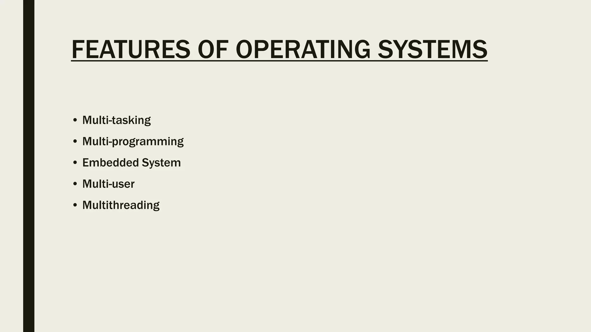 Operating system | PPTX