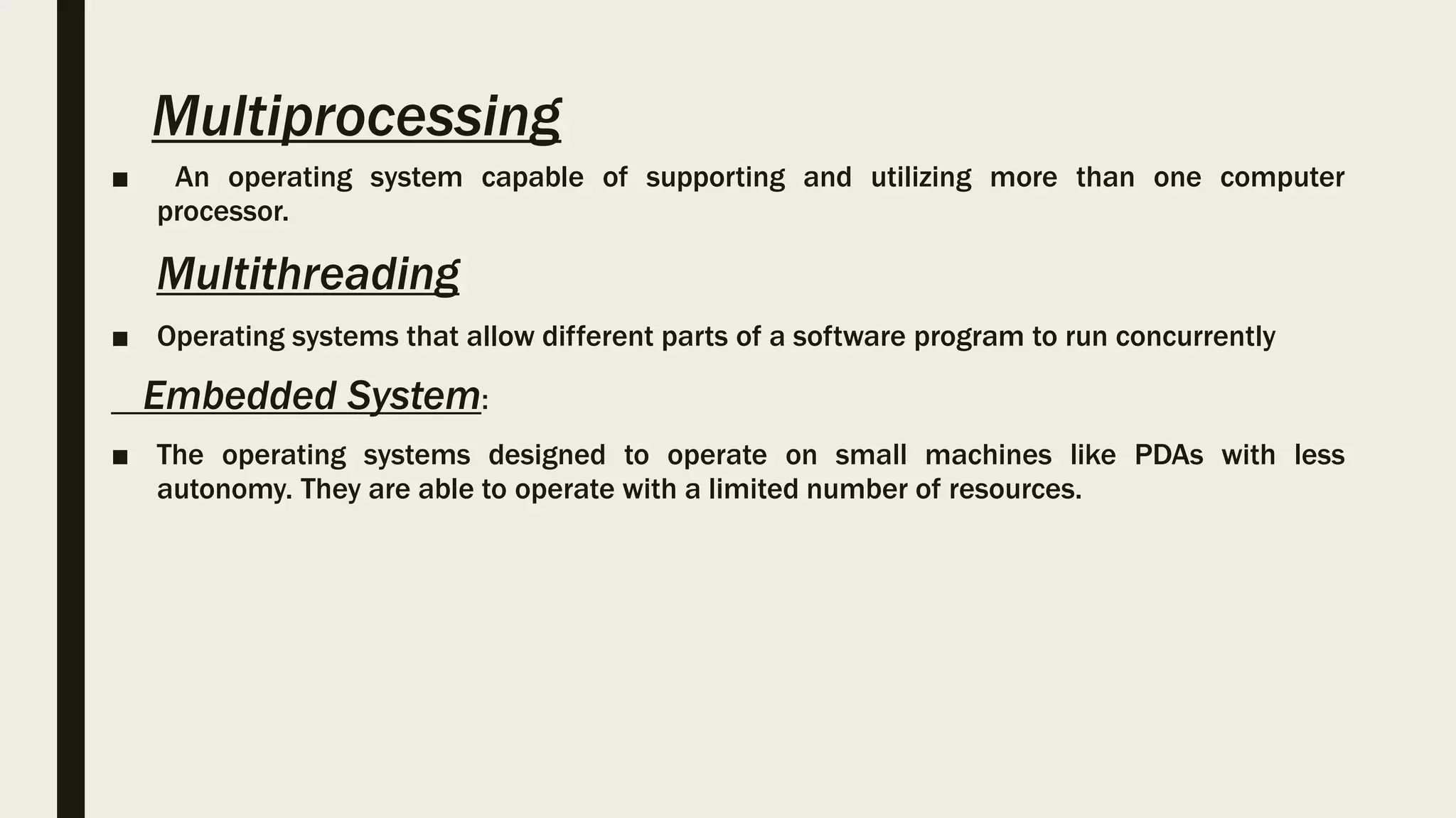 Operating system | PPTX