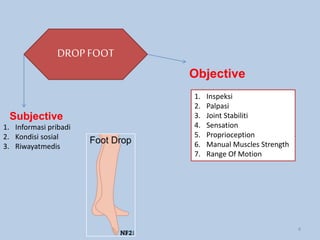 ASSESSMENT FOOT DEFORMITY | PPTX