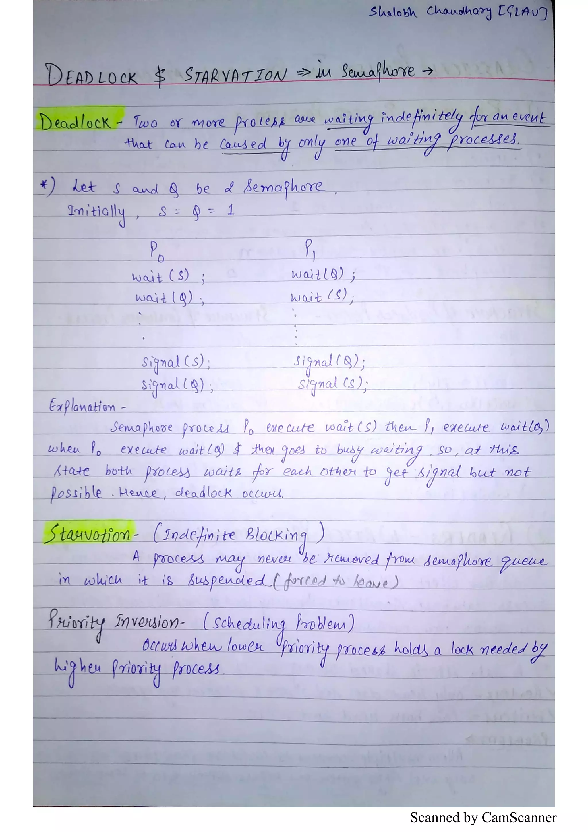 Operating System (OS) Notes | PDF