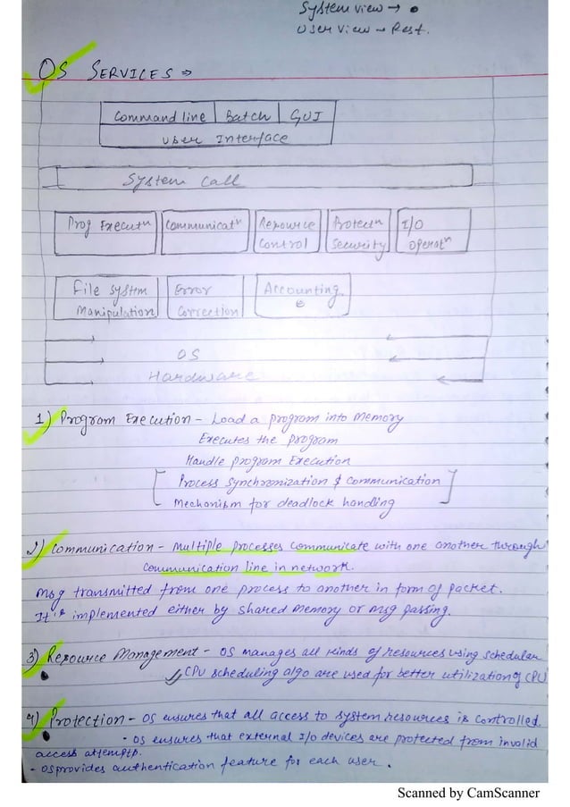 Operating System (OS) Notes | PDF