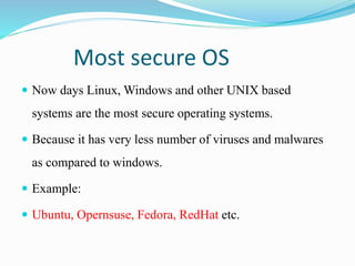 OPERATING SYSTEM | PPT