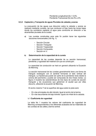 OS. 060 DRENAJE PLUVIAL URBANO | PDF