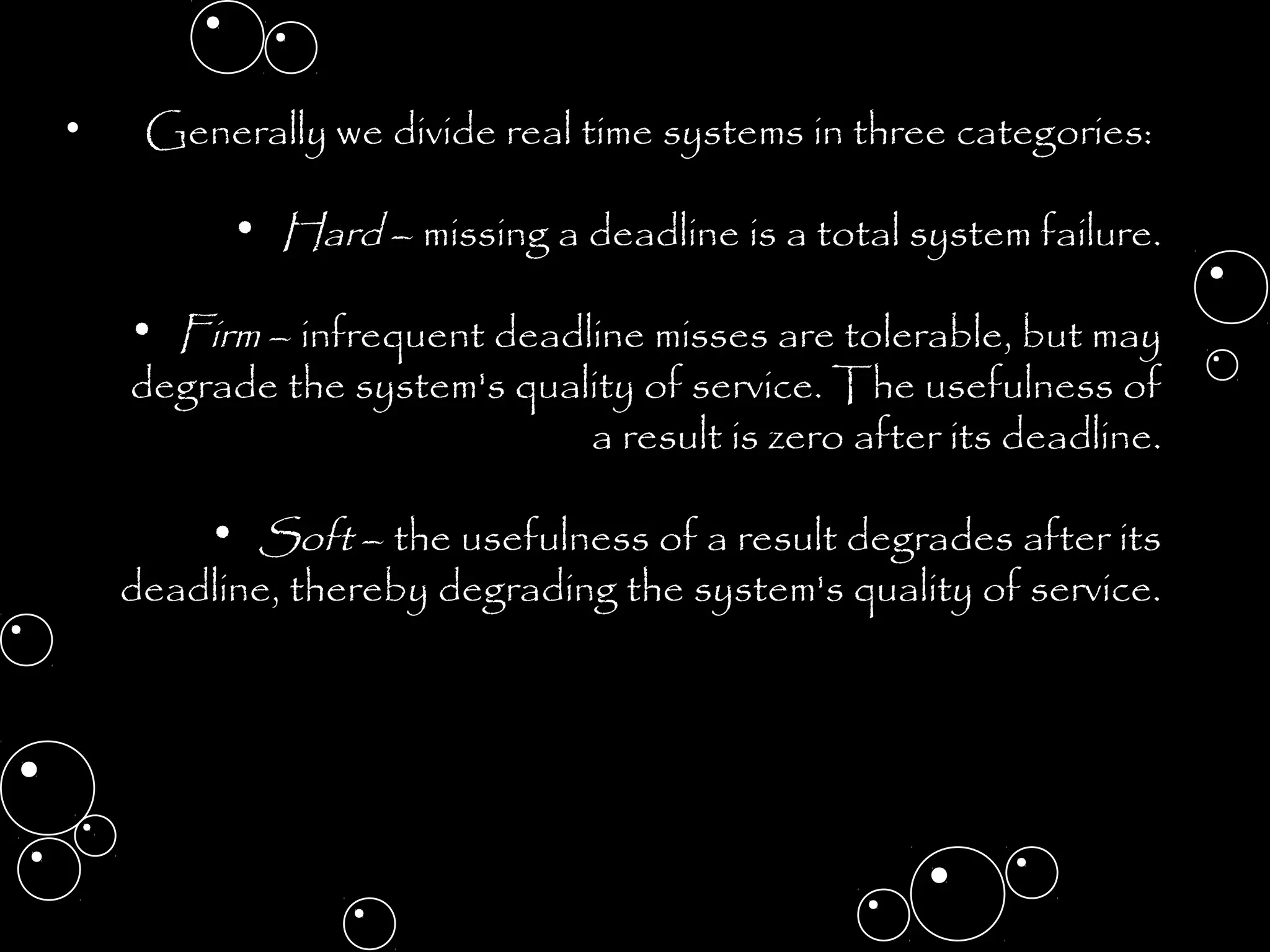 Parallel,Distributed and Real Time Systems | PPT
