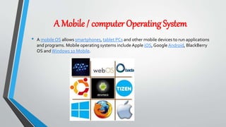 OS - Operating System | PPT