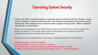 OS - Operating System | PPT
