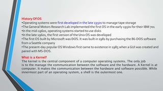 OS - Operating System | PPT