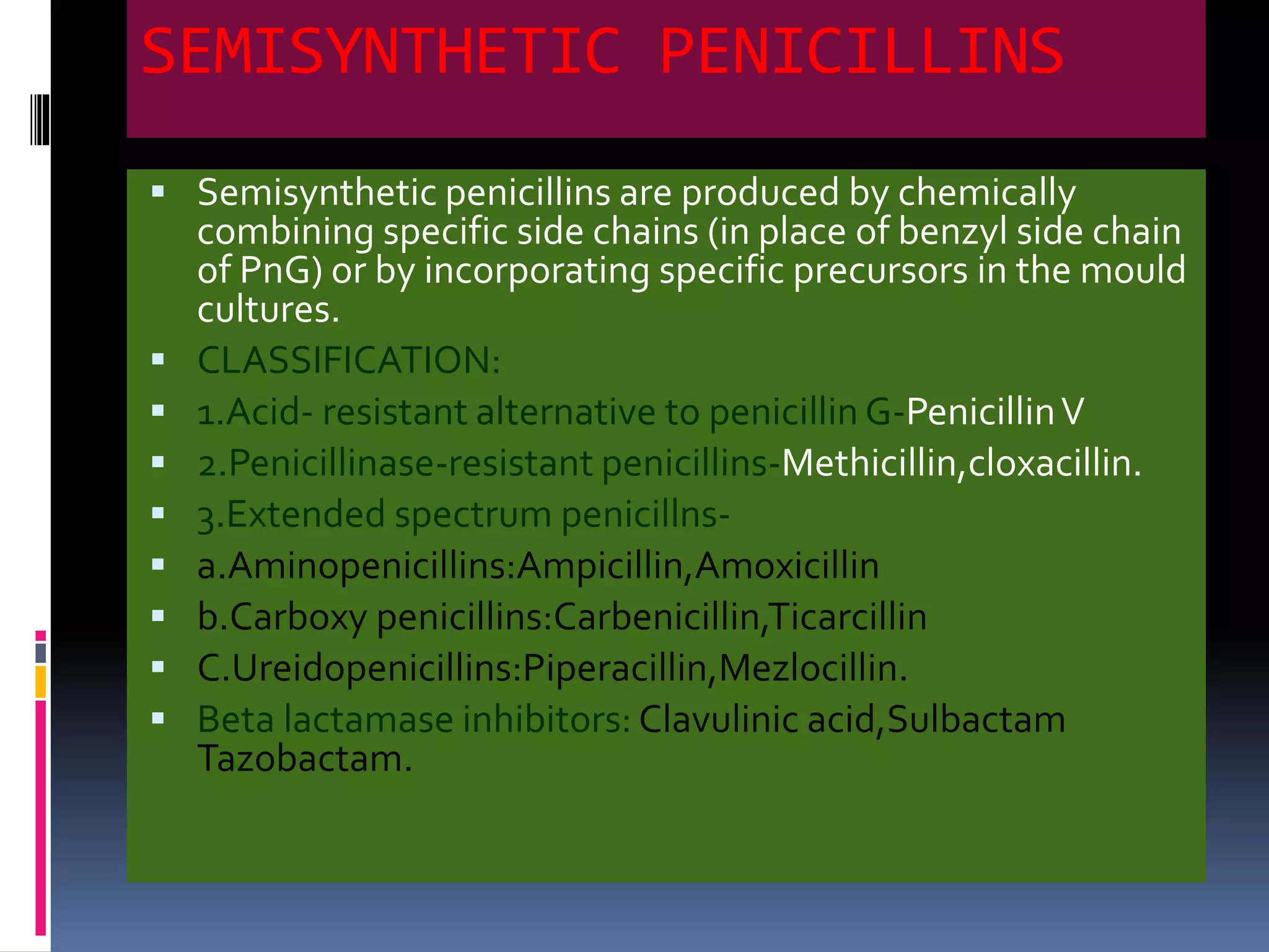 BETA LACTAM ANTIBIOTICS | PPTX